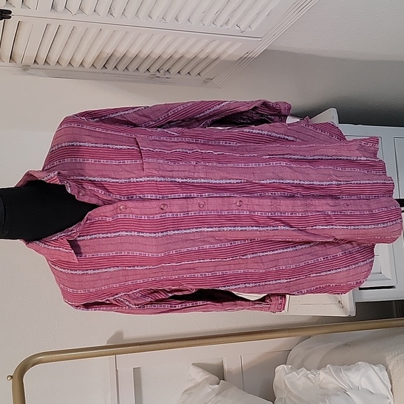 Pilcro | Tops | Anthropologie Pilcro Shimmer Button Down | Poshmark